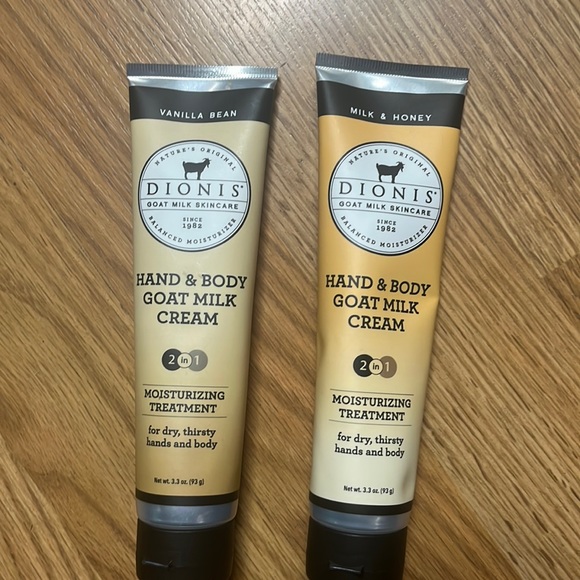 Dionis | Skincare | Nwt Dionis Hand Body Goat Milk Cream Milk And Honey ...